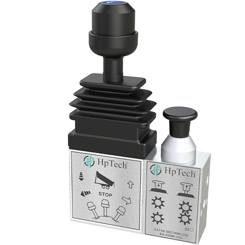 Hydraulic Pneumatic Technology | M.J. Side Outlet PTO Button Mounted